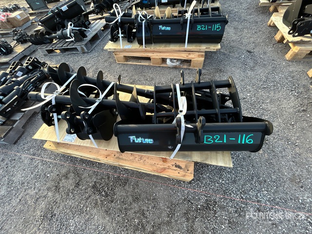 Quantity of (8) 2025 Future 32 in Excavator Attachments (Unused ...