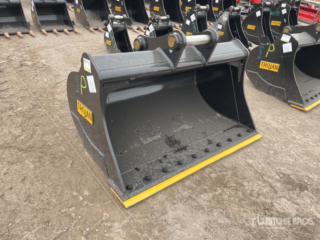Trojan 60 in Cleanup Excavator Bucket - Fits 65mm Cat 311/312/313/314 ...