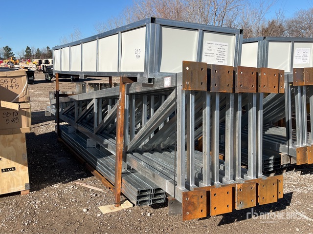 STL Industrial 38 ft x 40 ft Shipping Container Roof Cover Kit #1 ...