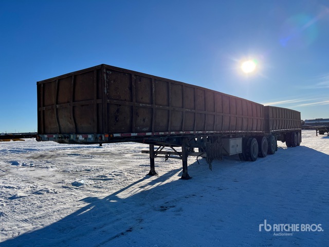 2008 Superior 32 ft Super B-Train Lead Flatbed Trailer | Ritchie Bros ...