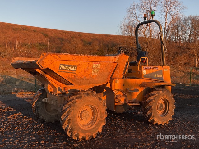 2015 Thwaites Mach2066 6 ton 4x4 Swivel Dumper | Ritchie Bros. Auctioneers