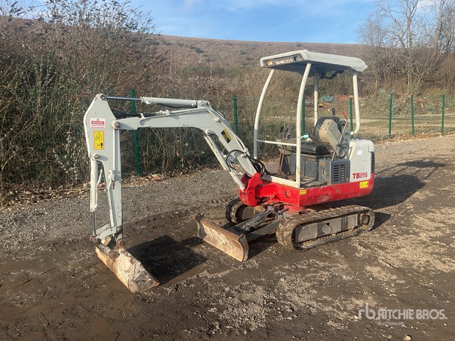 2007 Takeuchi TB016 Mini Excavadora | Ritchie Bros. Auctioneers