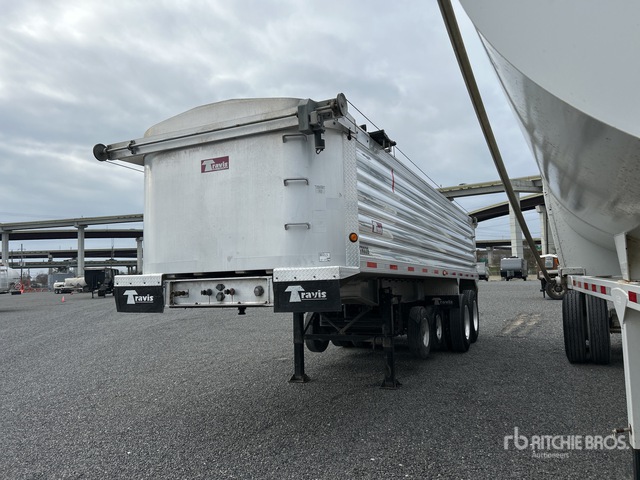 2020 Travis 26 ft Quad/A Aluminum Tipping Trailer | Ritchie Bros ...