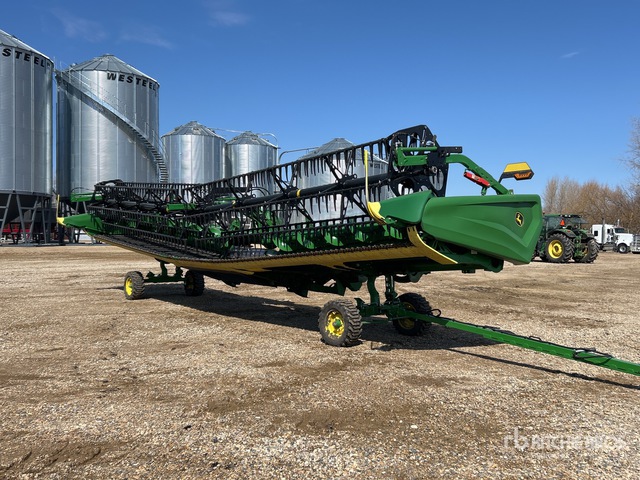 2022 John Deere HD35R 35 ft Hinged Draper Combine Header | Ritchie Bros ...