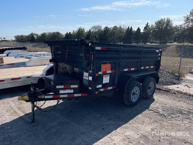 2018 Big Tex 10 ft T/A Tipping Utility Trailer | Ritchie Bros. Auctioneers
