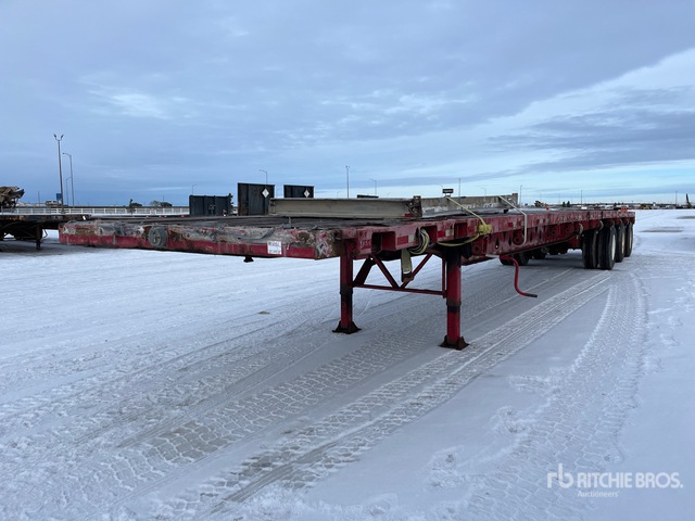 2003 Manac 52 ft Tri/A Flatbed Trailer | Ritchie Bros. Auctioneers