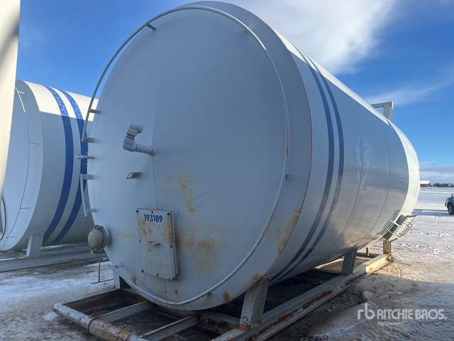 400 bbl Skid Mounted Steel Sloped Tank | Ritchie Bros. Auctioneers