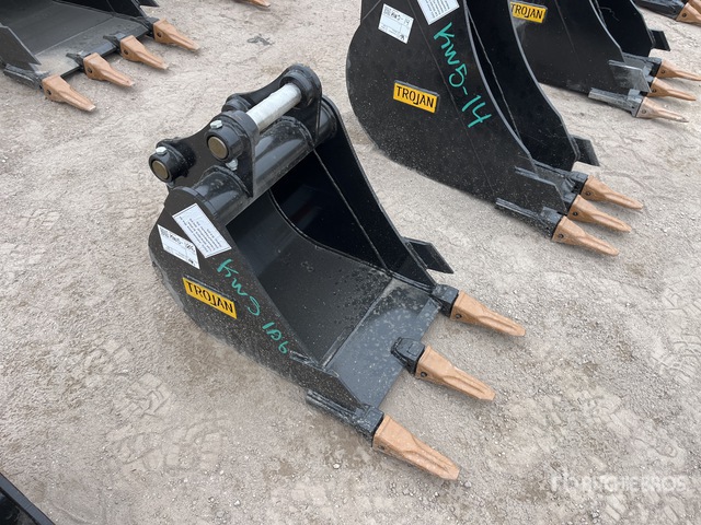 Trojan 18 in Digging Excavator Bucket - Fits Cat 303, 303.5, 304 Case ...