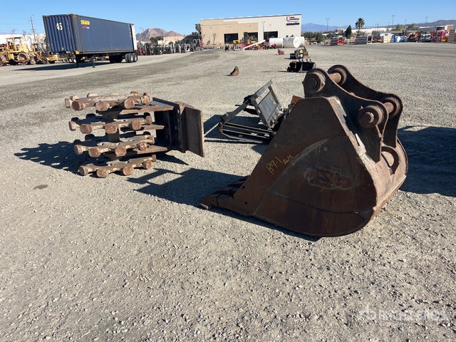 Quantity of (2) Bucket, Compaction Wheel fits Komatsu PC290 | Ritchie ...