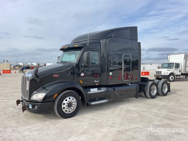 2019 Peterbilt 579 6x4 T/A Sleeper Truck Tractor | Ritchie Bros ...