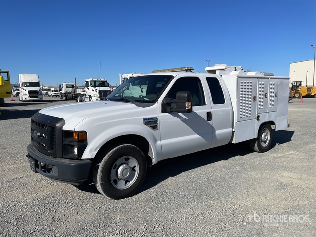 2008 Ford F-250 4x2 Extended Cab Animal Control Unit Utility Truck ...