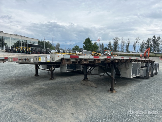 2019 Lode King 38 ft Tri/A Super B-Train Lead Flatbed Trailer ...