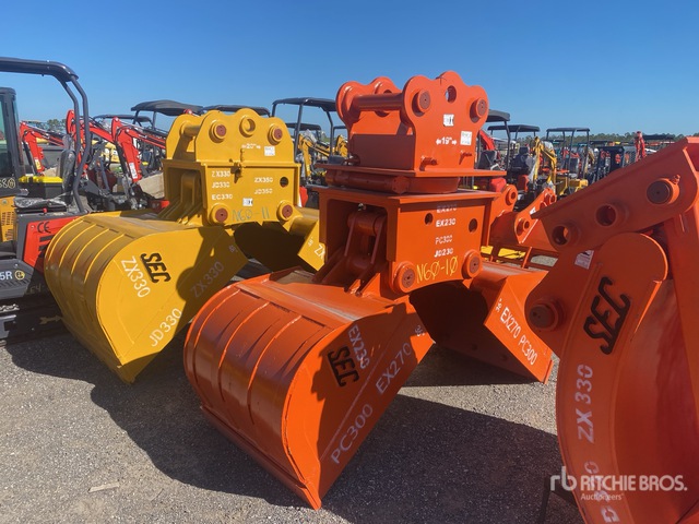 SEC Clamshell Excavator Bucket - Fits Komatsu PC300 ; John Deere JD230 ...