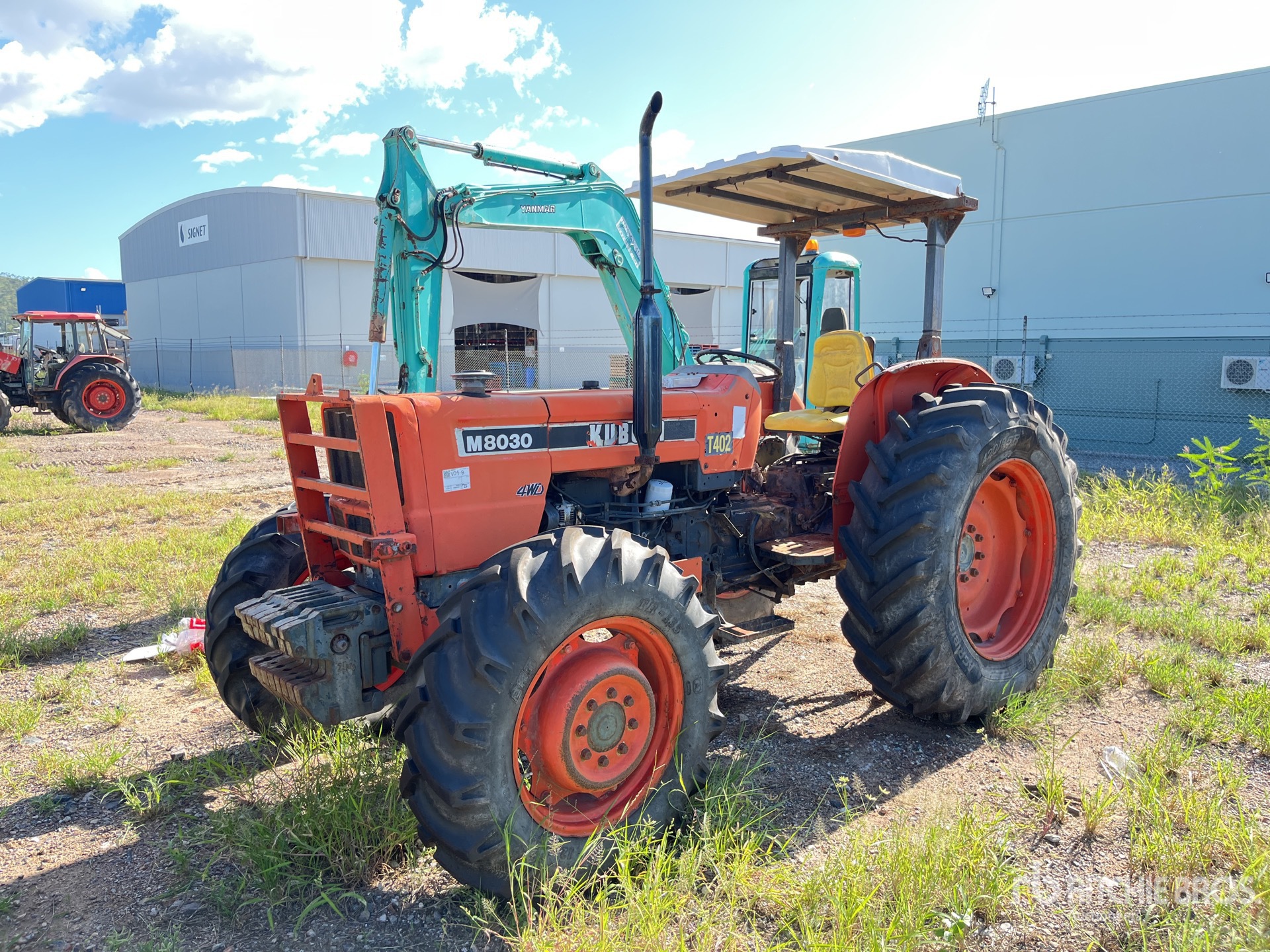 Kubota M8030DT 4WD Tractor Agrícola (Inoperable) | Ritchie Bros ...