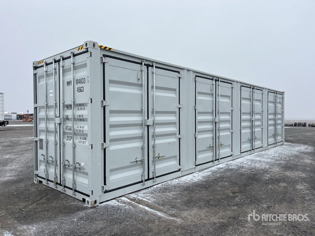 2025 40 ft High Cube Multi-Door Storage Container | Ritchie Bros ...