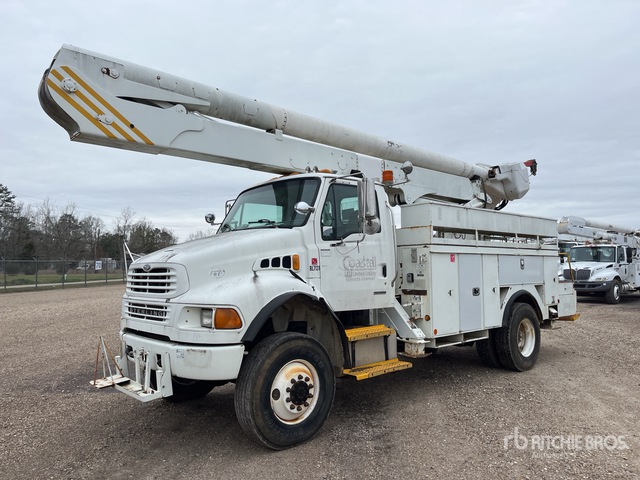 2009 Altec AA55E 55 ft on 2009 Sterling Acterra 4x4 Bucket Truck ...