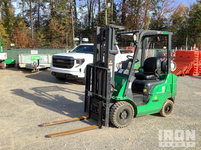 2016 Mitsubishi FG18N 3000 lb Pneumatic Tire Forklift in Greensboro ...