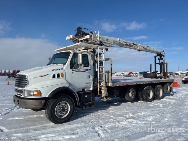 IMT 16000 5825 lb Articulated Boom on 2002 Sterling LT9500 10x4 Boom ...
