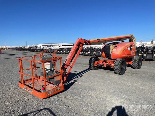 2007 JLG 600AJN 4WD Dual Fuel Articulating Boom Lift | Ritchie Bros ...
