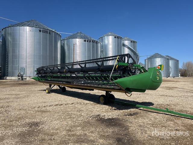 2012 John Deere 635D 35 ft Draper Combine Header | Ritchie Bros ...