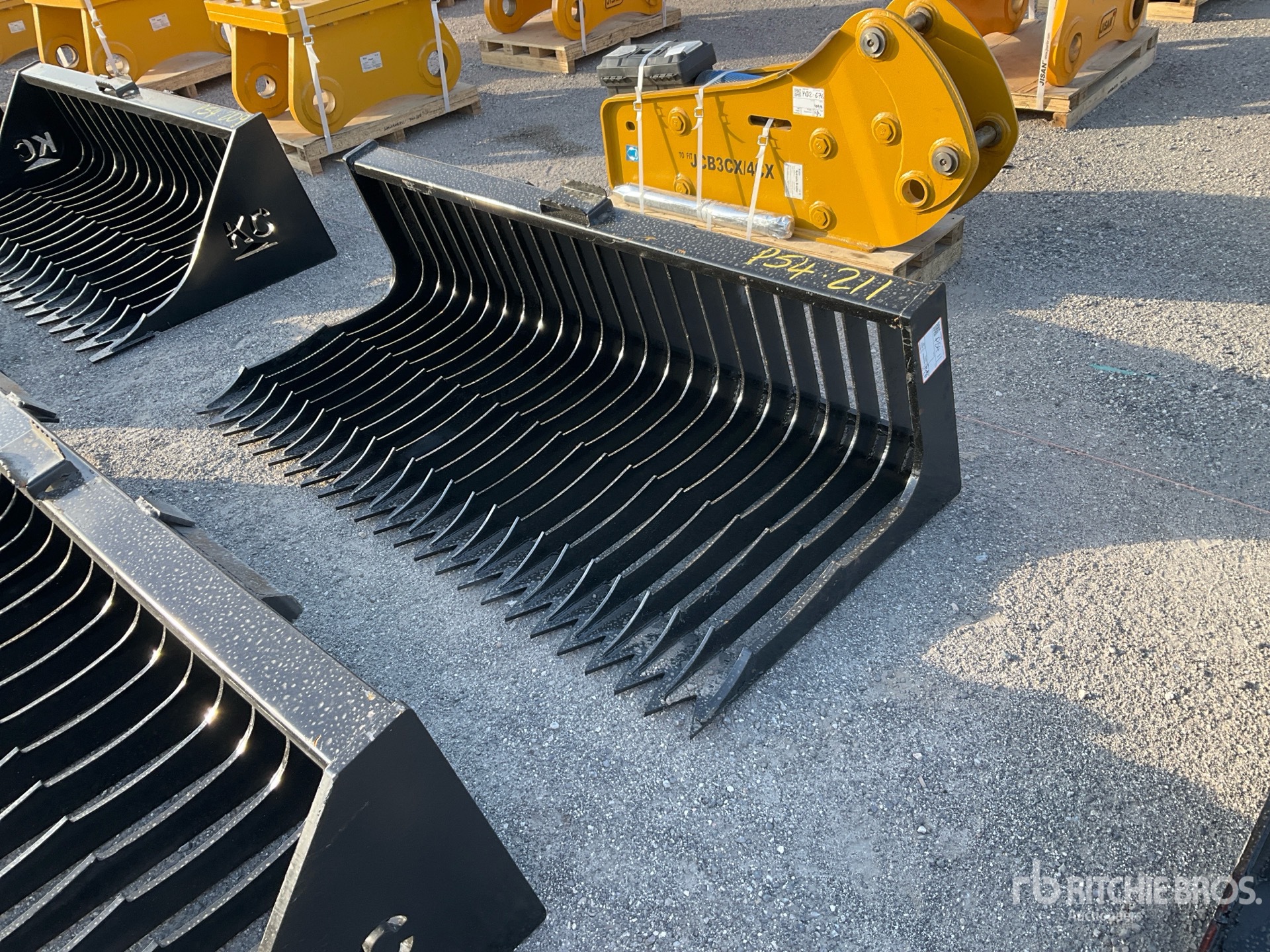 2024 Kit Containers QT-SB-L72 72 in Skeleton Pala para Minicargadora ...