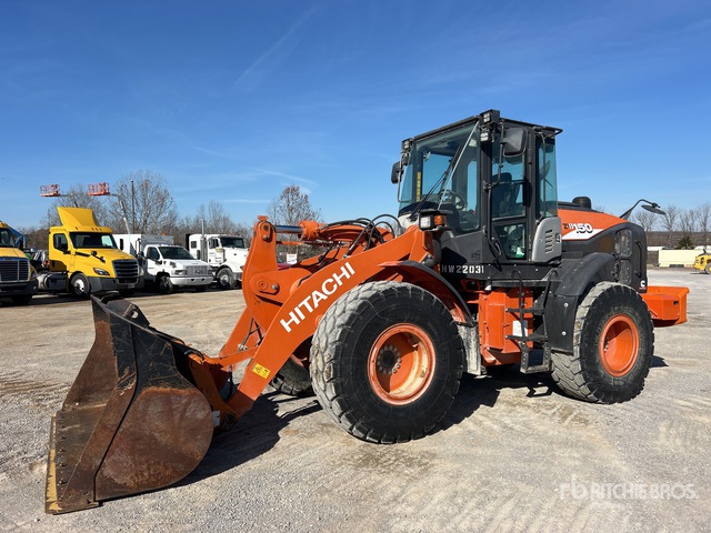 2022 Hitachi ZW150-6 Wheel Loader | Ritchie Bros. Auctioneers