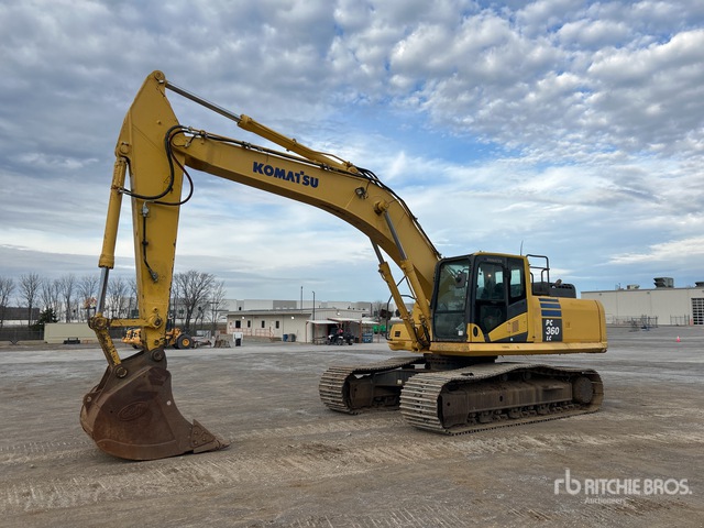 2015 Komatsu PC360LC-10 Tracked Excavator | Ritchie Bros. Auctioneers