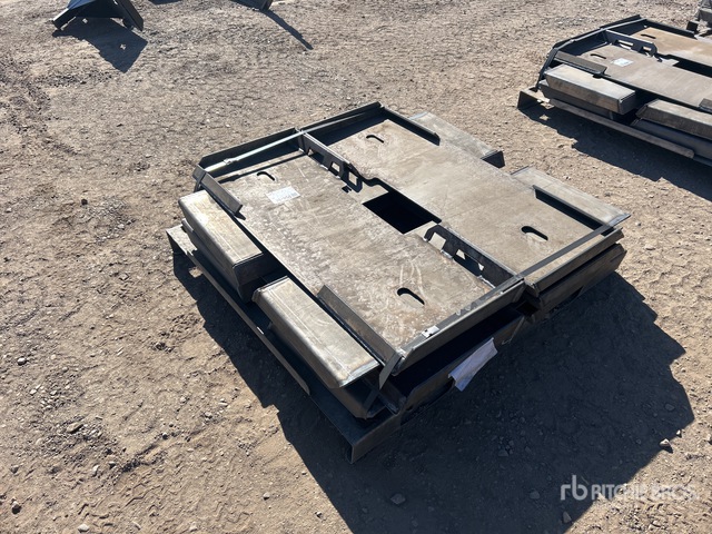 Quantity of (10) 2024 Kit Containers QT-F-BLANK Skid Steer Fork Frame ...