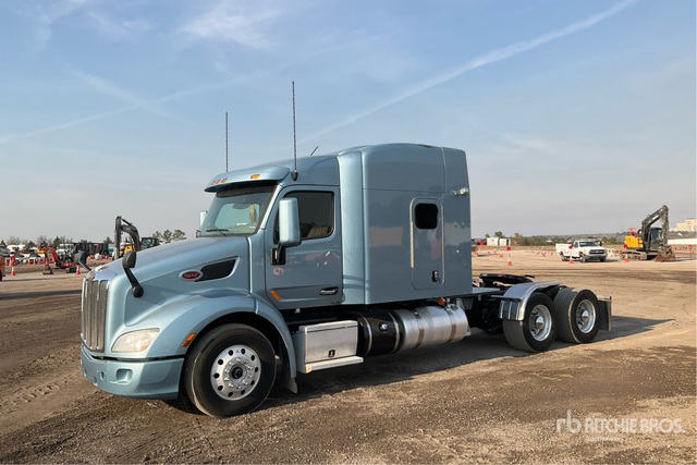 2019 Peterbilt 579 6x4 T/A Sleeper Truck Tractor | Ritchie Bros ...