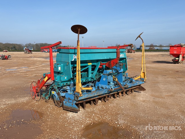 1996 Sulky Compact 3 m 3-Point Combination Zirkon 7/300 Semoir Harrow ...