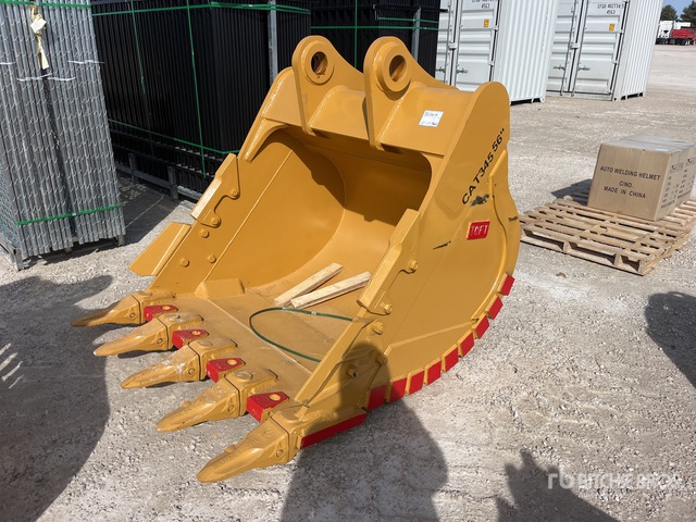 2025 TOFT CAT345 56 in Digging Excavator Bucket - Fits Cat 345 (Unused ...