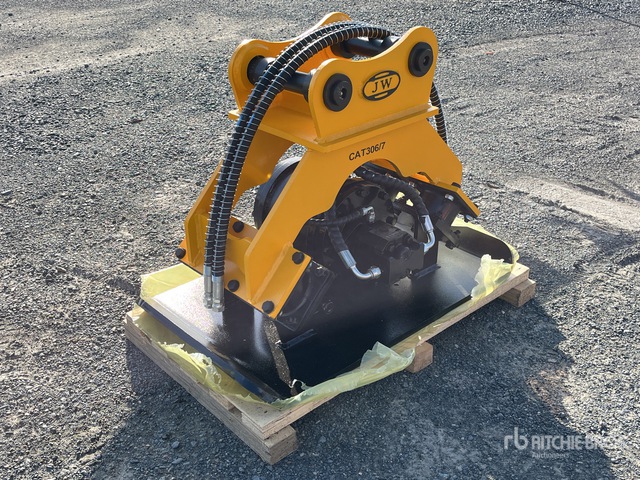 2025 JW JW04EC Q/C Hydraulic Plate Compactor - Fits 4 - 8 Ton (Unused ...