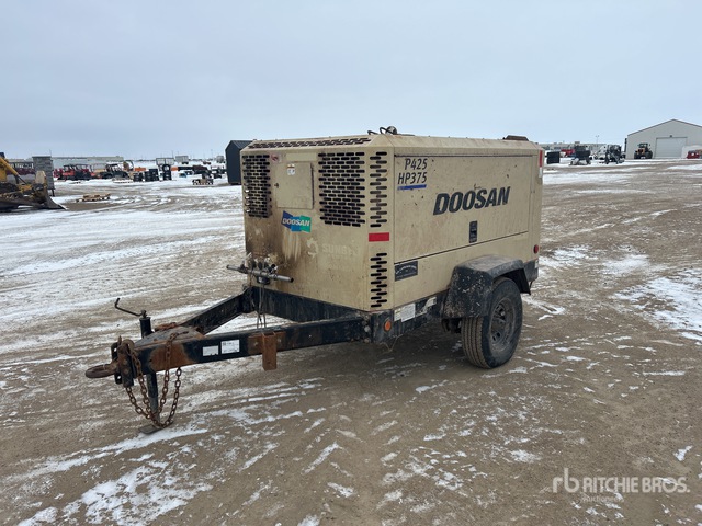 2019 Doosan HP375WCU 375 cfm Mobile 60 gal Air Compressor | Ritchie ...