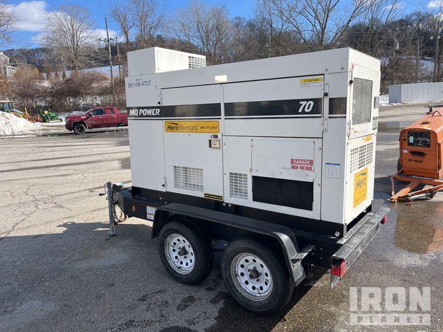 2019 (unverified) Multiquip DCA-70SS U4F 56 kW Mobile Generator Set in ...