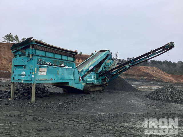 2013 Powerscreen Chieftain 1400 Tracked Screen Plant in Hemphill, Texas ...