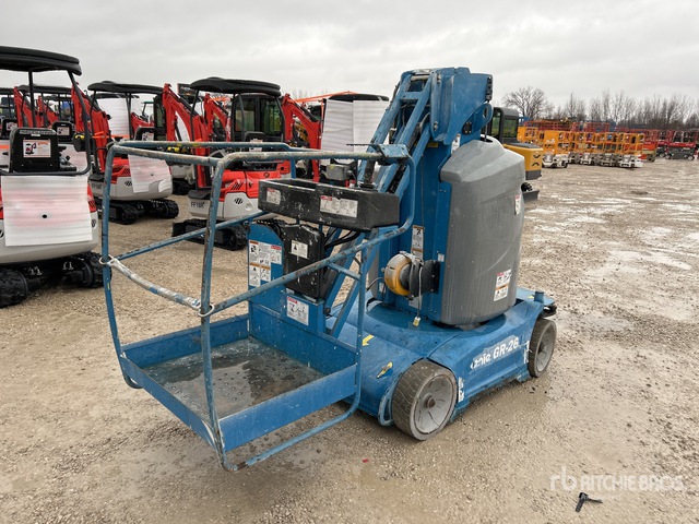 2016 Genie GR26J Vertical Mast Lift | Ritchie Bros. Auctioneers