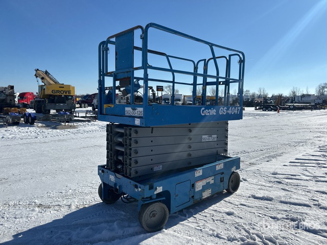 2016 Genie GS-4047 Electric Scissor Lift | Ritchie Bros. Auctioneers