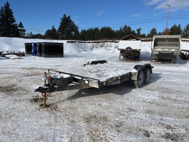 2017 Rainbow Trailer Inc 16 ft T/A Equipment Trailer | Ritchie Bros ...