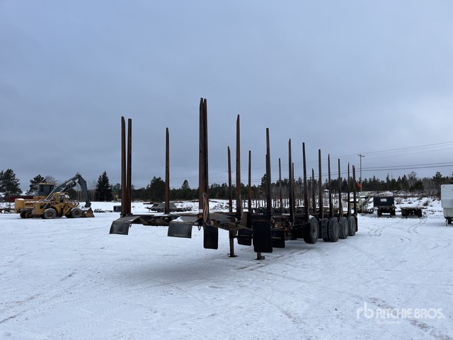 2021 Timmins DDL48NT-3A-STAL 48 ft Quad/A Log Trailer | Ritchie Bros ...