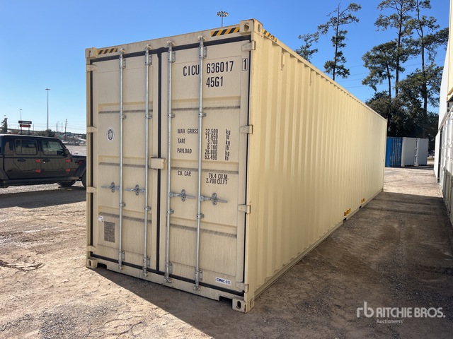 2024 40 ft High Cube Storage Container | Ritchie Bros. Auctioneers