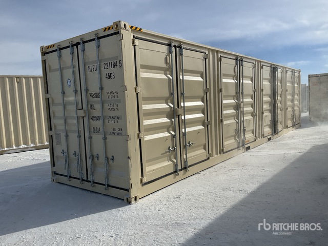 2024 40 ft High Cube Multi-Door Storage Container | Ritchie Bros ...