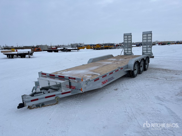 2025 N & N Trailers 24 ft Tri/A Equipment Trailer (Unused) | Ritchie ...