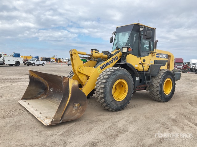 2015 Komatsu WA270-7 Wheel Loader | Ritchie Bros. Auctioneers