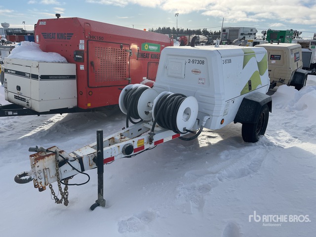 2008 Ingersoll Rand XP 185WJD Mobile Air Compressor | Ritchie Bros ...
