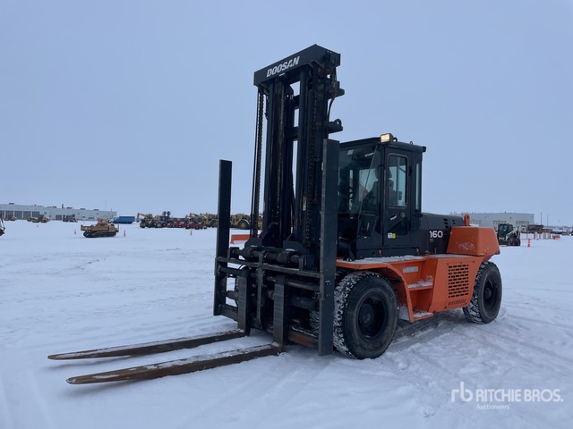 Doosan D160S5 Forklifts - Pneumatic Tire transport quote to Surrey , BC ...