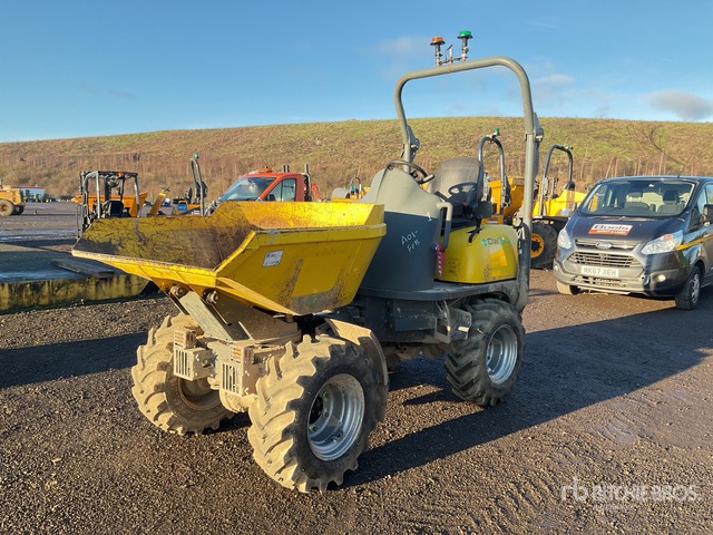 2021 Wacker Neuson DW15E 1.8 ton 4x4 Swivel Electric Dumper (Inoperable ...