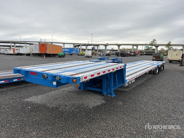 2006 Fontaine 53 ft T/A Spread Axle Single Drop Step Deck Trailer ...