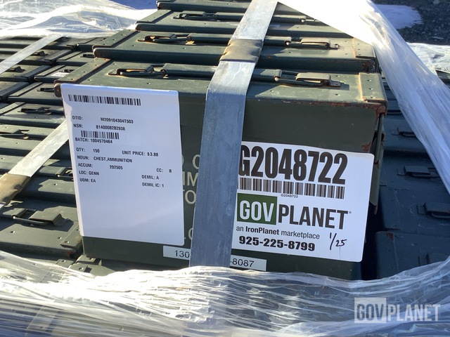 (150) M19A1 Ammo Cans - For 7.62mm in Butner, North Carolina, United ...