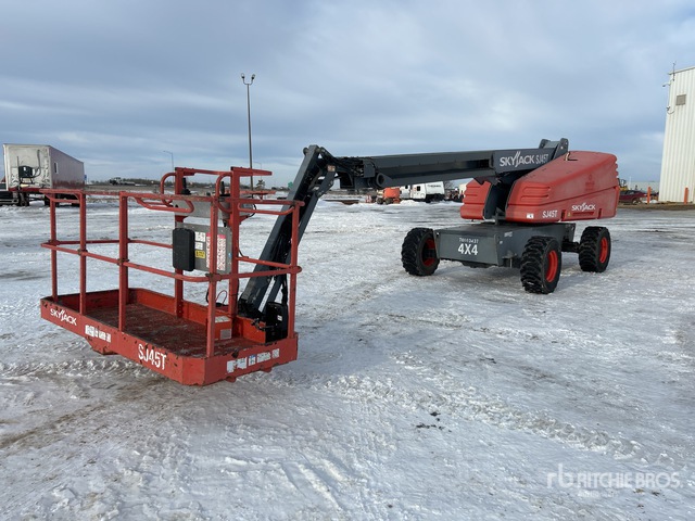 2015 Skyjack SJ45T 4WD Diesel Telescopic Boom Lift | Ritchie Bros ...