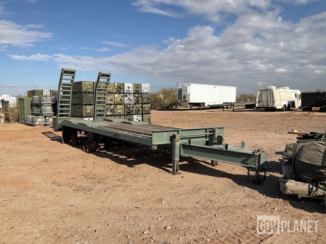 2007 Terex/Load King M322 LT T/A Equipment Trailer in Red Rock, Arizona ...